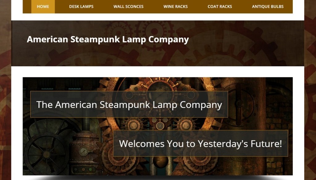 American Steampunk Lamp Company – ABI Hosting Official Website
